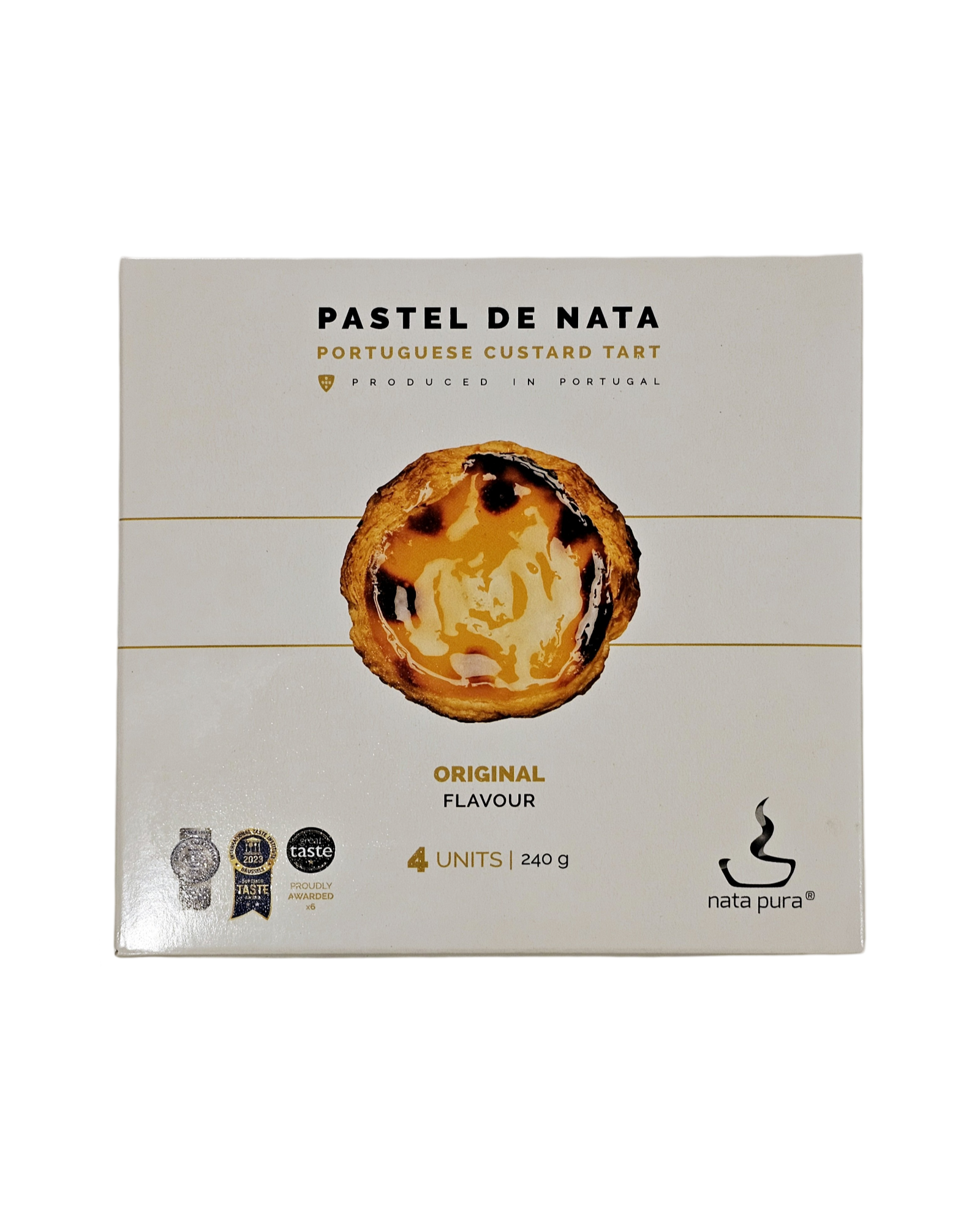 Nata Pura Portuguese Custard Tart Original 240g – Cabayan Mart
