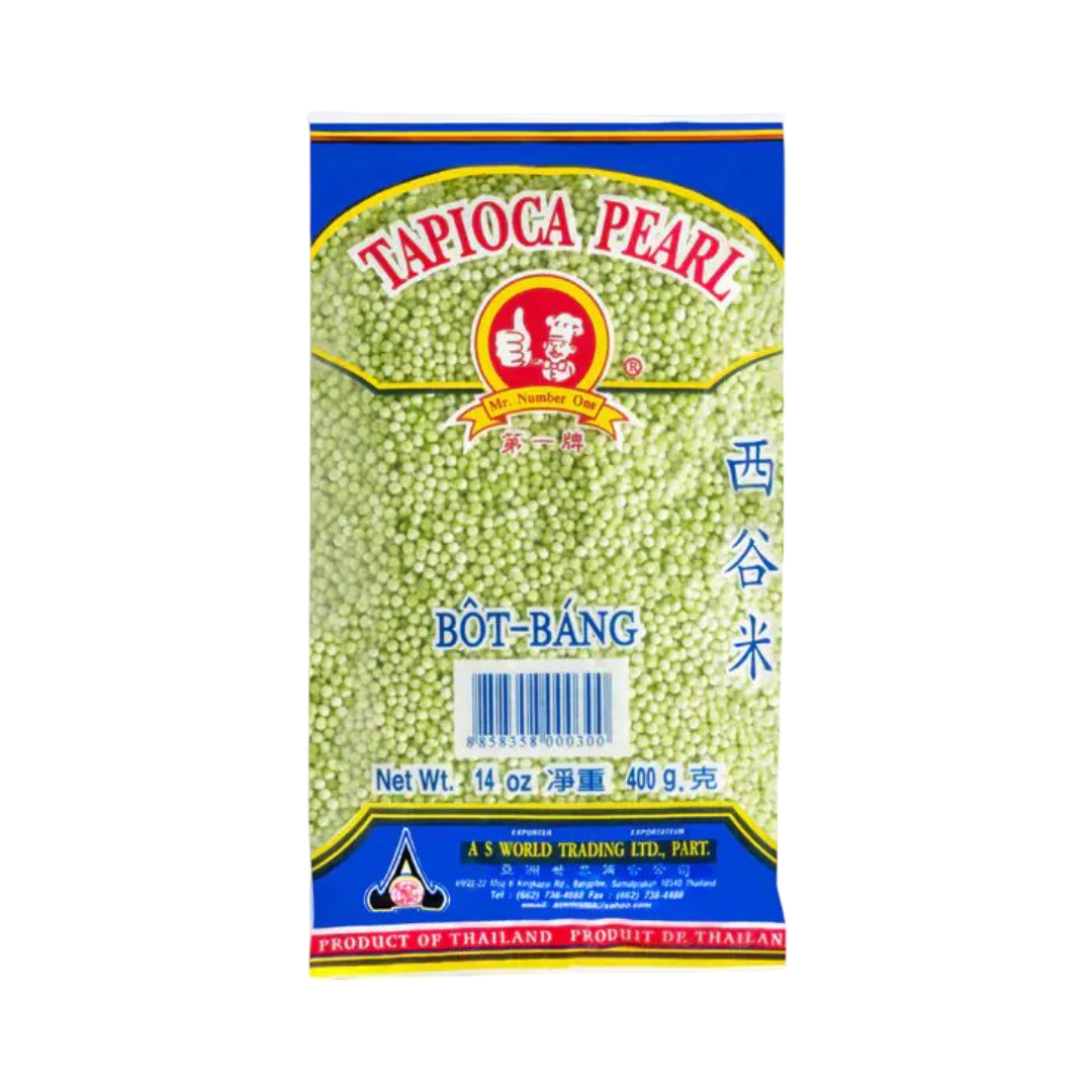 No.1 Tapioca Pearl Green 400g – Cabayan Mart