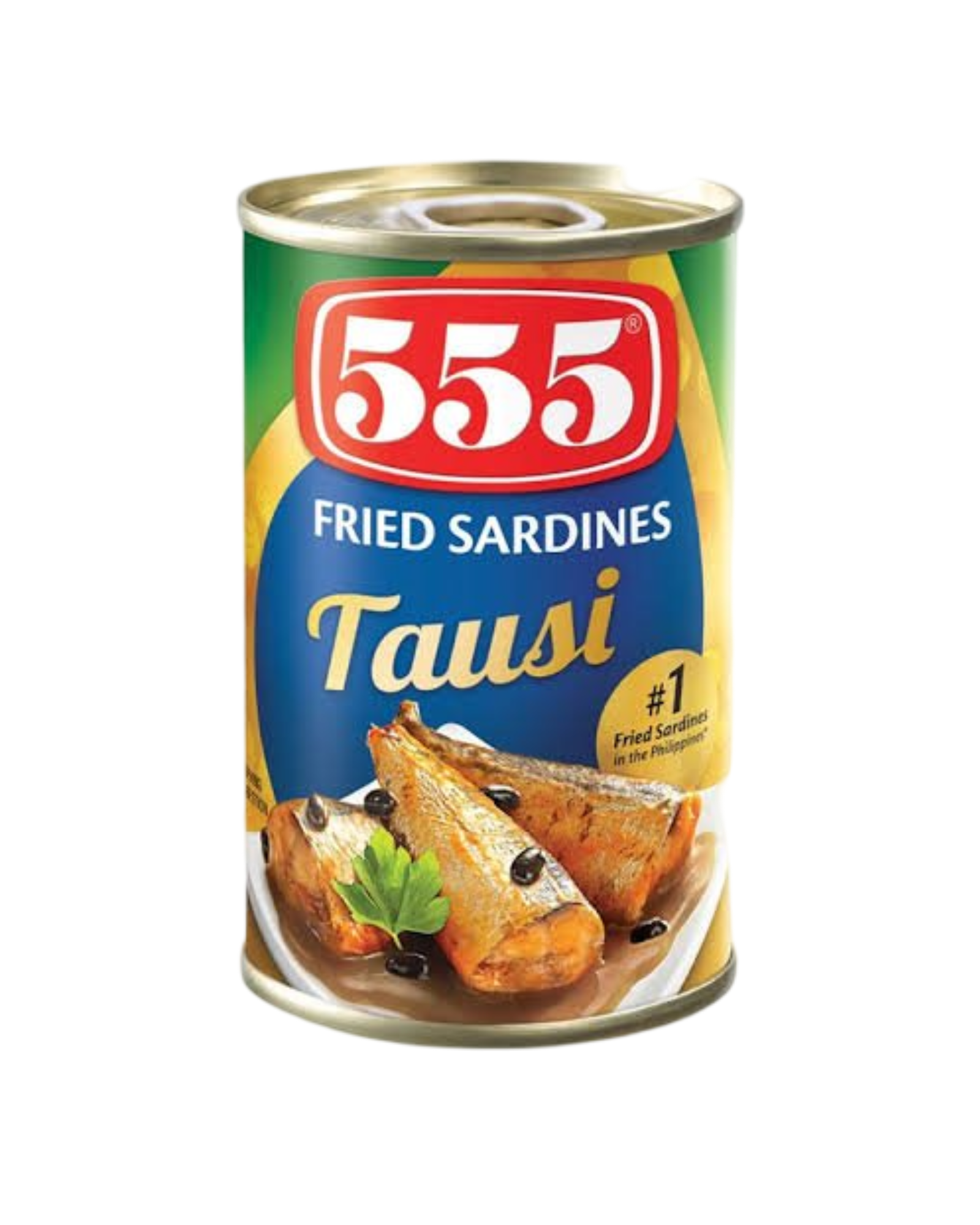 555 Fried Sardines Tausi 155g – Cabayan Mart